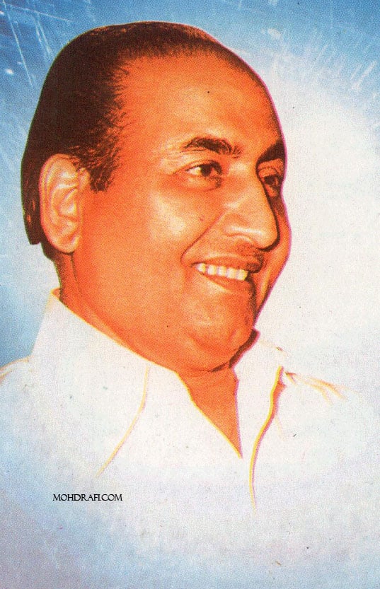 Mohd Rafi with his glorifying smile / Mohd Rafi - Bollywood Photos