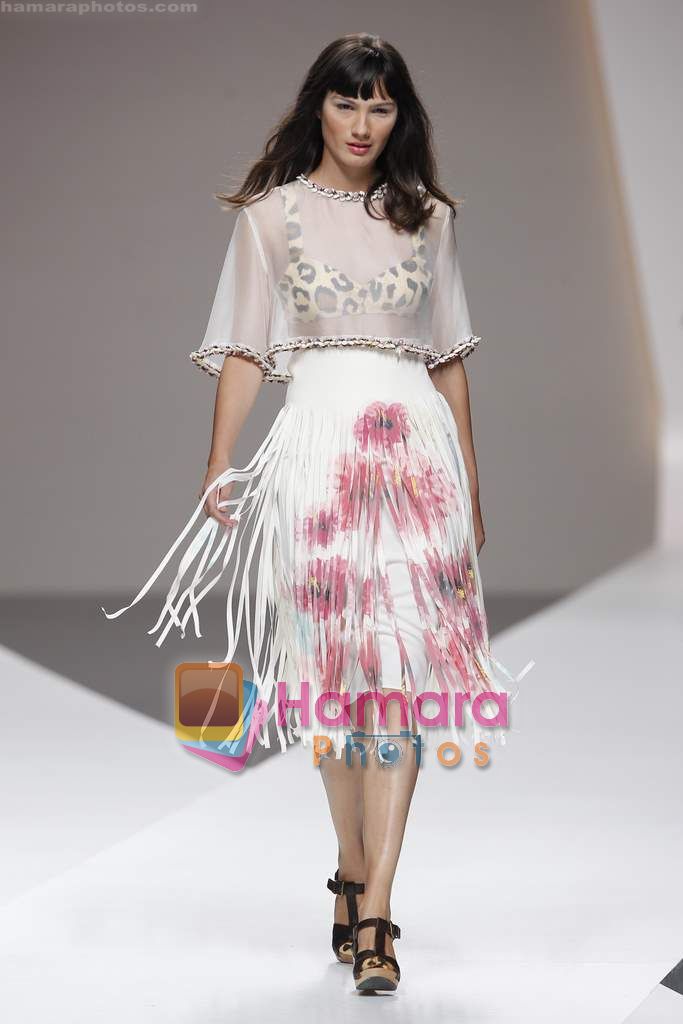 Model walk the ramp for Madrid fashion week day 1 on 17th Sept 2010 ...