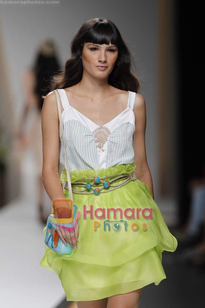 Model walk the ramp for Madrid fashion week day 1 on 17th Sept 2010 ...