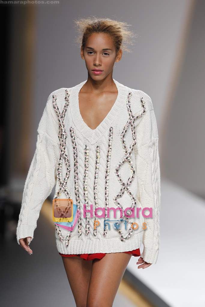 Model walk the ramp for Madrid fashion week day 1 on 17th Sept 2010 ...