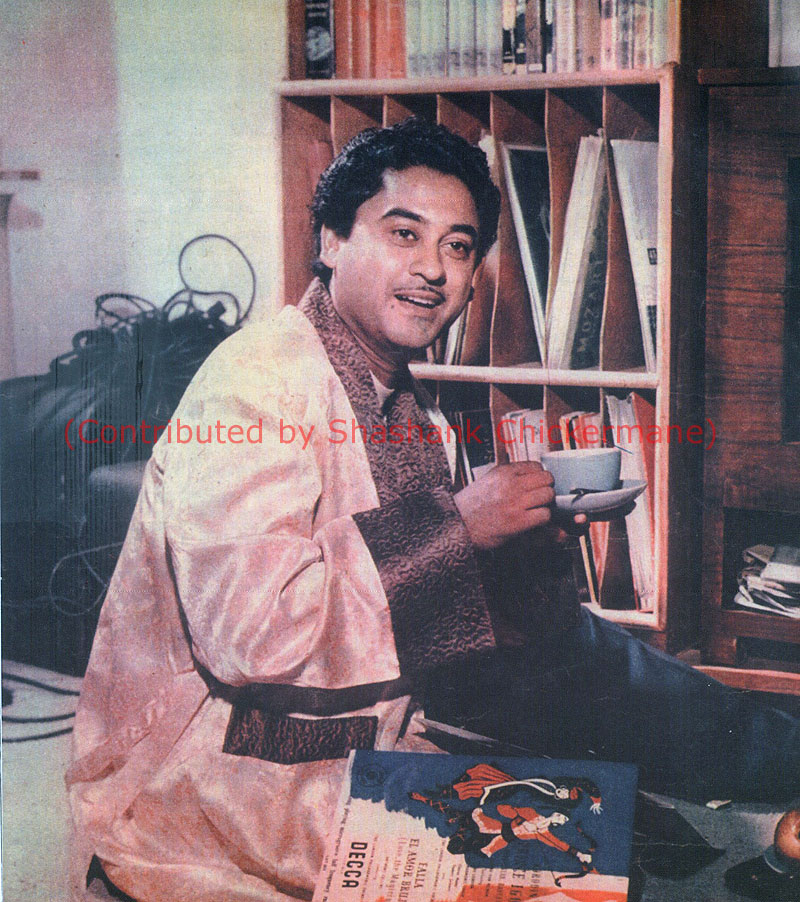 Kishore having a cup of tea! (Contributed by Shashank Chickermane ...