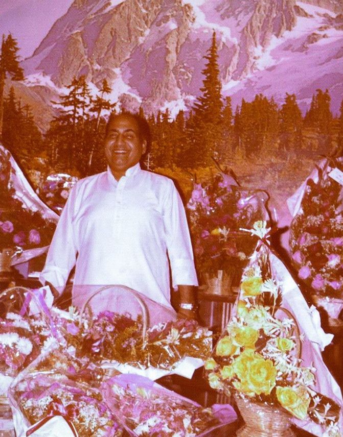 Mohd Rafi with the gifts in his birthday in his house / Mohd Rafi ...