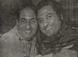 Mohd Rafi with Kishoreda / Kishore Kumar - Bollywood Photos