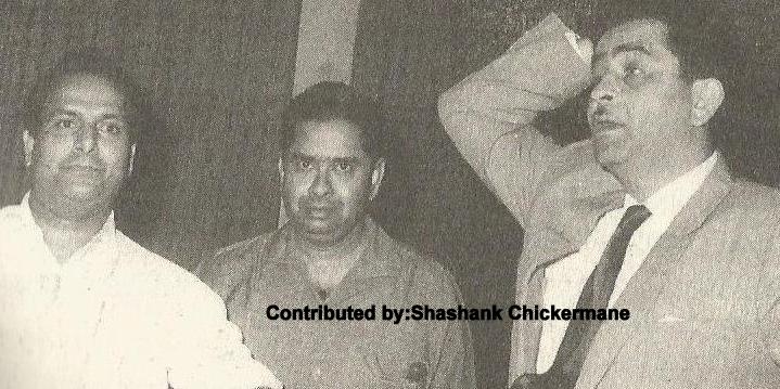 Shankar with Raj Kapoor & others / Shankar Jaikishan (music director ...