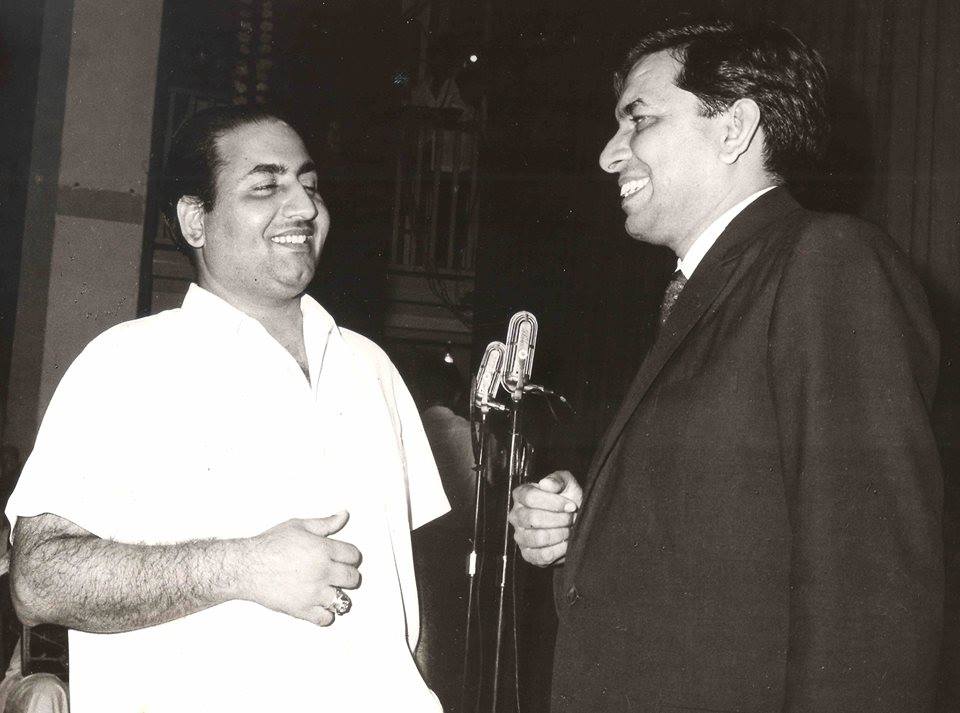 Rafi with Music Director Ravi / Mohd Rafi - Bollywood Photos