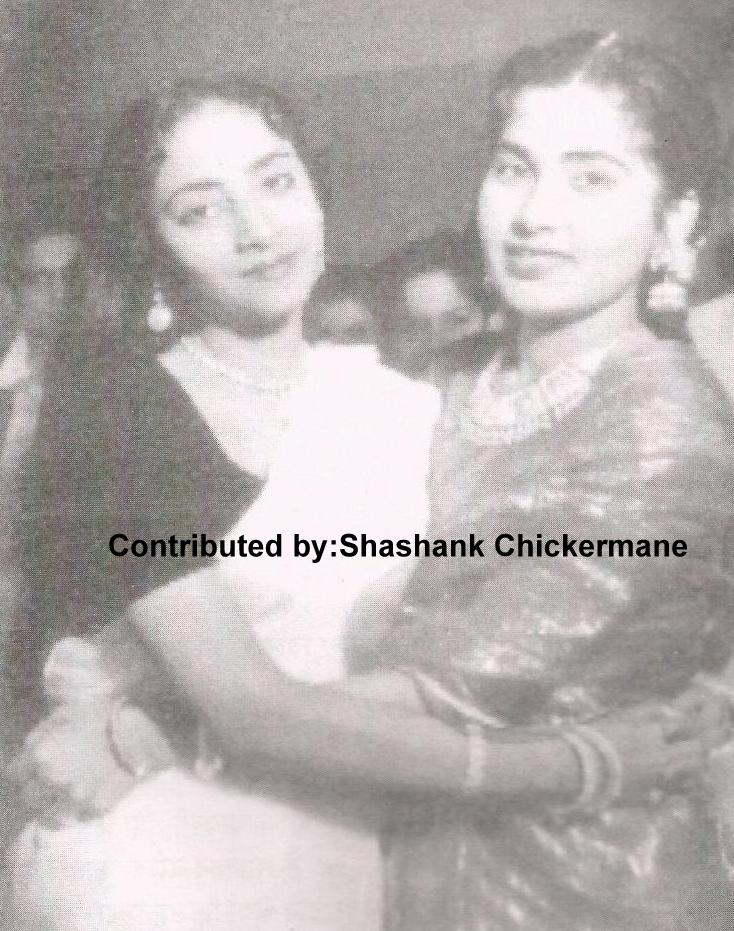 Geeta Dutt with Meena Kapoor / Geeta Dutt - Bollywood Photos
