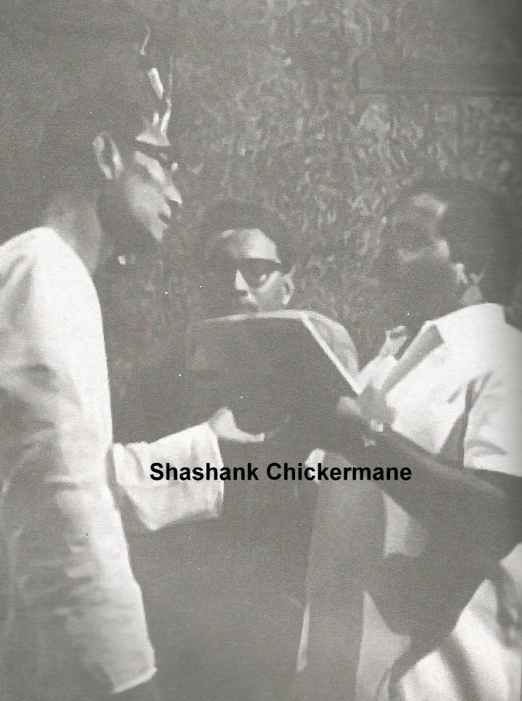 Mohd Rafi discussing with SD Burman in the recording studio / S D ...
