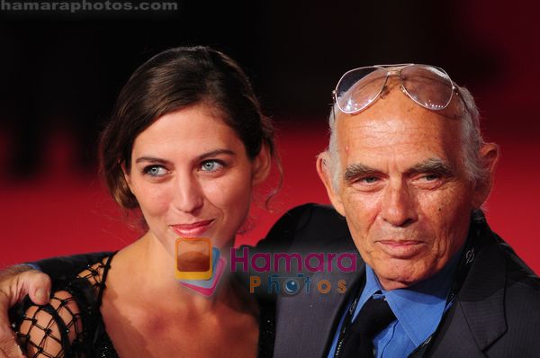 Pasquale Squitieri and his wife at 3rd Annual Rome International Film ...