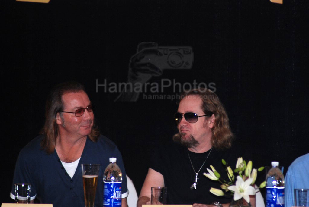 Iron Maiden press meet at JW Marriott on Jan 30th 2008 / Iron Maiden ...