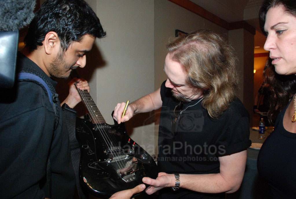 Iron Maiden press meet at JW Marriott on Jan 30th 2008 / Iron Maiden ...