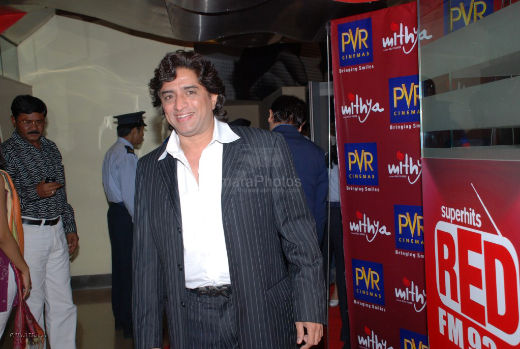 Anand Raj Anand at the premiere of Mithiya at PVT on Feb 7th 2008 ...