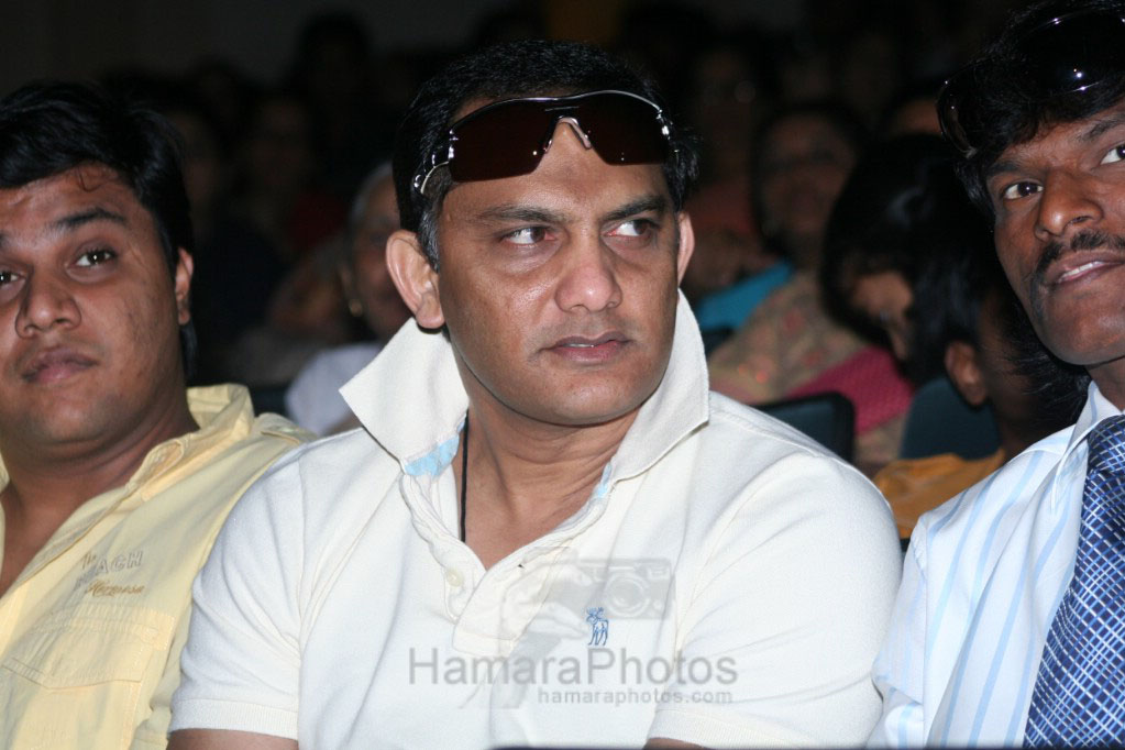 Dhanraj Pillai and Azharuddin at Expressions of Love event in Ravindra ...