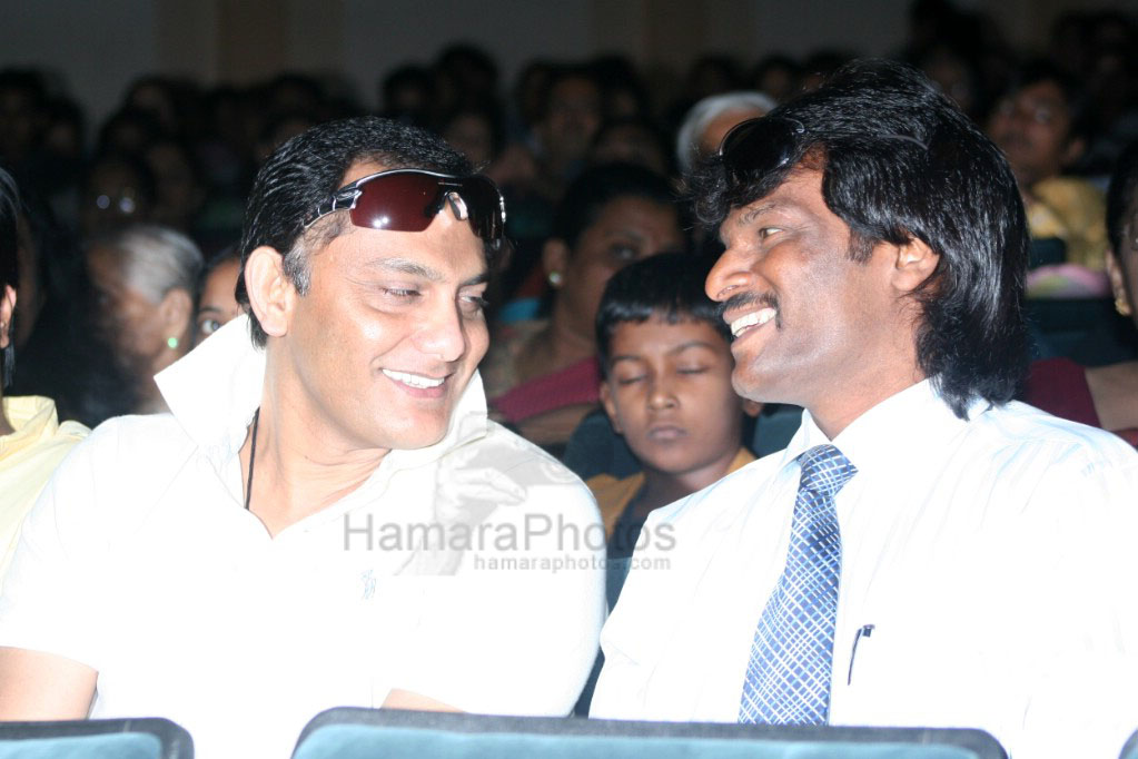 Dhanraj Pillai and Azharuddin at Expressions of Love event in Ravindra ...