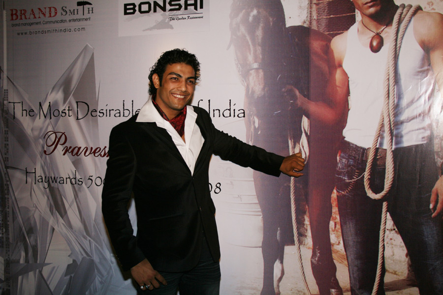 Pravesh Rana - Mr. India 2008 Pravesh in Delhi / Haywards Mr. India ...
