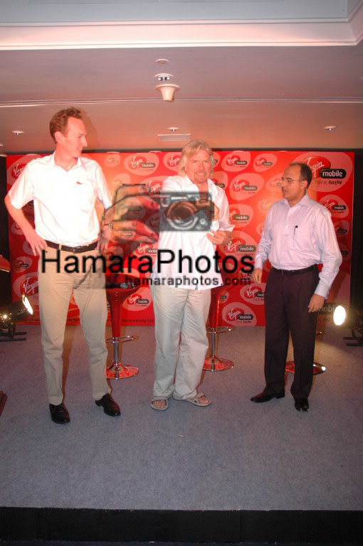 Richard Branson launches Virgin Mobile in India / Launch of Virgin ...