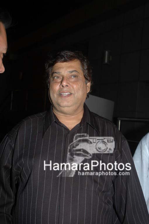 David Dhawan at The Don premiere in Cinemax on March 5th 2008 / David ...