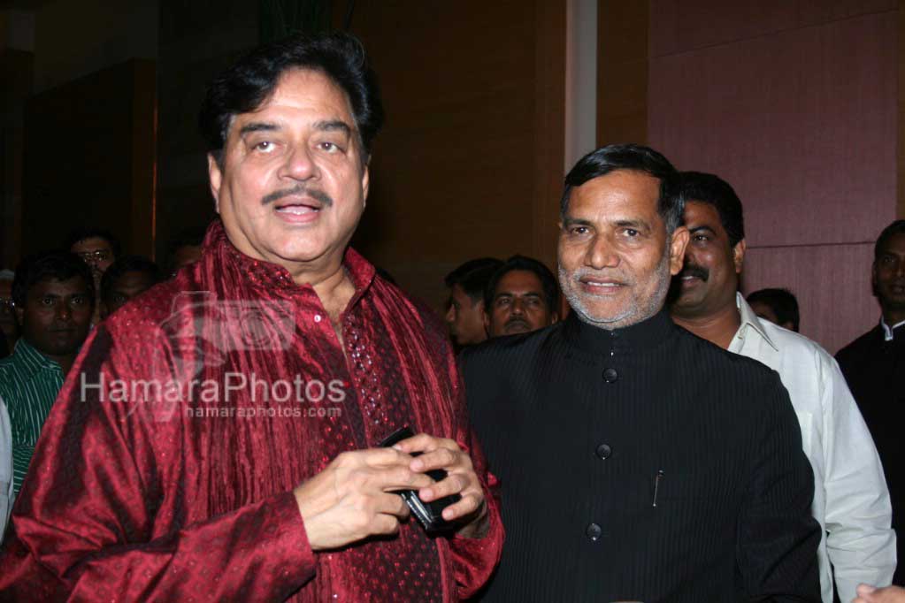 Shatrughna Sinha,Kripa Shankar at Kripa Shankar's son Sanjay Singh's ...