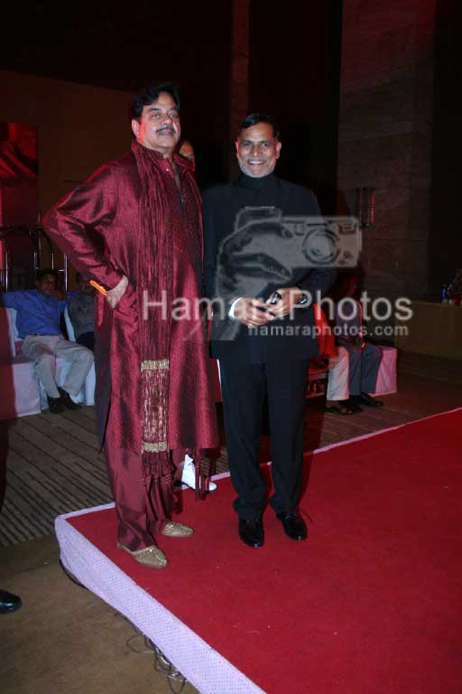 Shatrughna Sinha,Kripa Shankar at Kripa Shankar's son Sanjay Singh's ...