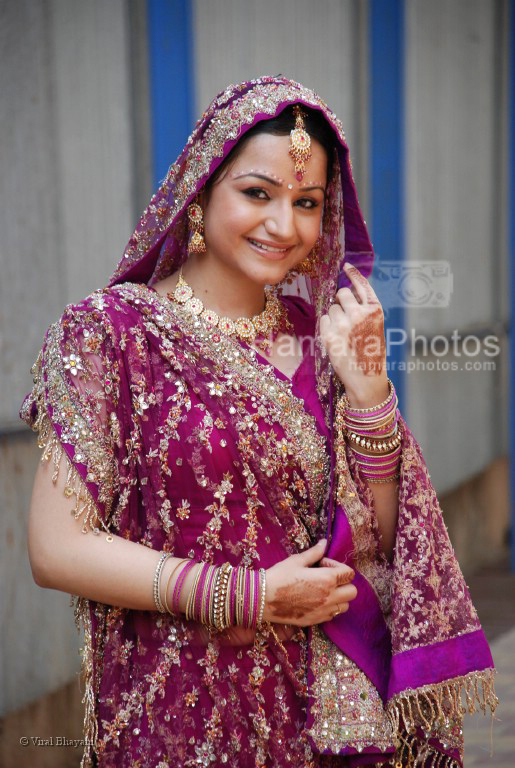 Muskaan Mehani at the location of Dahej Serial on 9X on March 13th 2008 ...