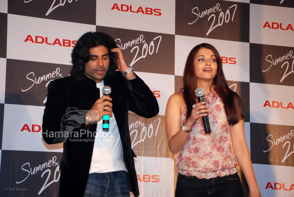 Sikander Kher with Aishwarya Rai at the Summer 2007 first look in The ...