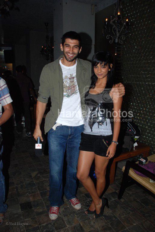 Vj Aditya and Juhi Pande at Bryan Adams 11 album launch in Pause, Hill ...