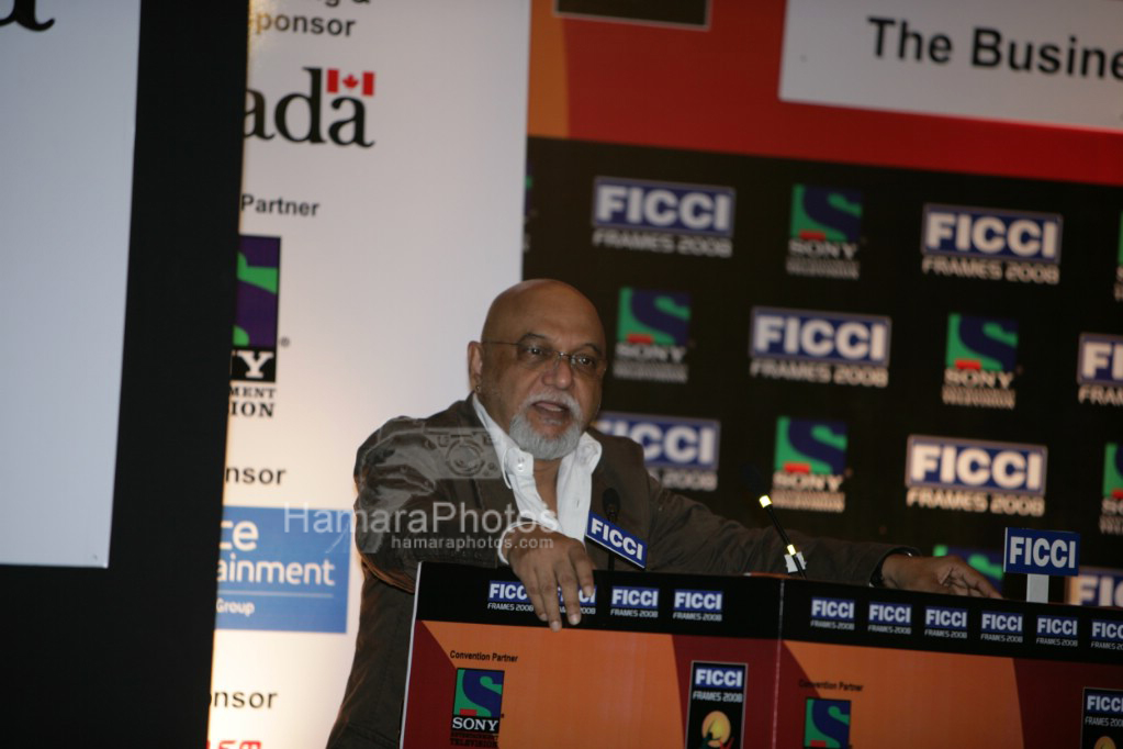 Pritish Nandy at FICCI FRAMES in Rennaisance Powai on March 27th 2008 ...