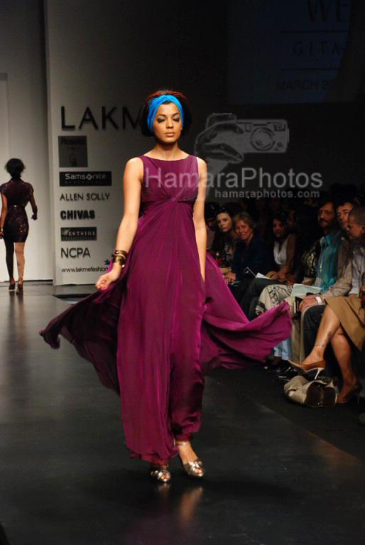 Models at Lakme Fashion Week Ramp Walk on March 29th 2008 / Lakme ...