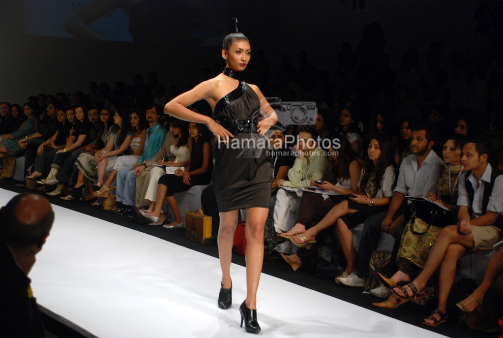 Model at Lakme Fashion Week Ramp Walk for Rakesh Agarwal on March 29th ...