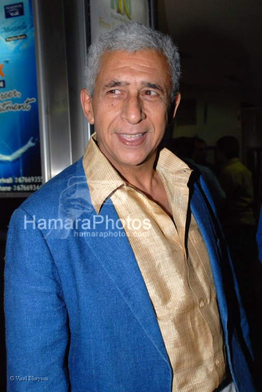 Naseruddin Shah at Khuda Kay Liye premiere in Fame, Andheri on April ...