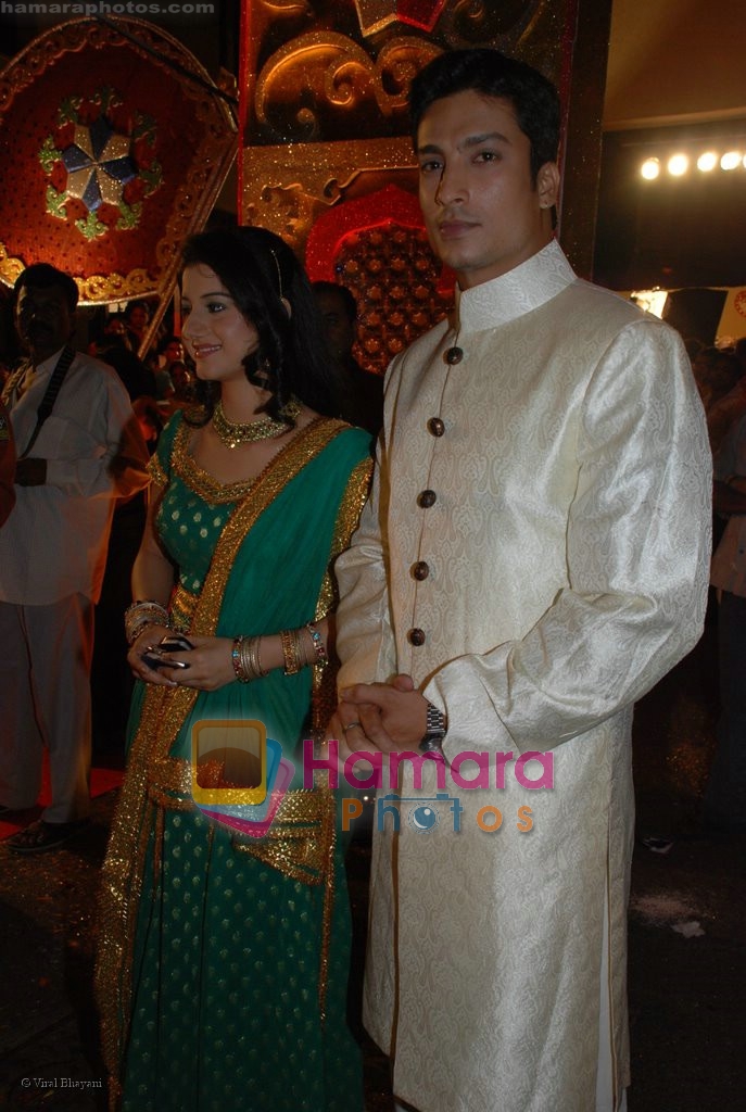 Anjali Abrol, Kapil Nirmal at Star Pariwar Awards on May 17th 2008 ...
