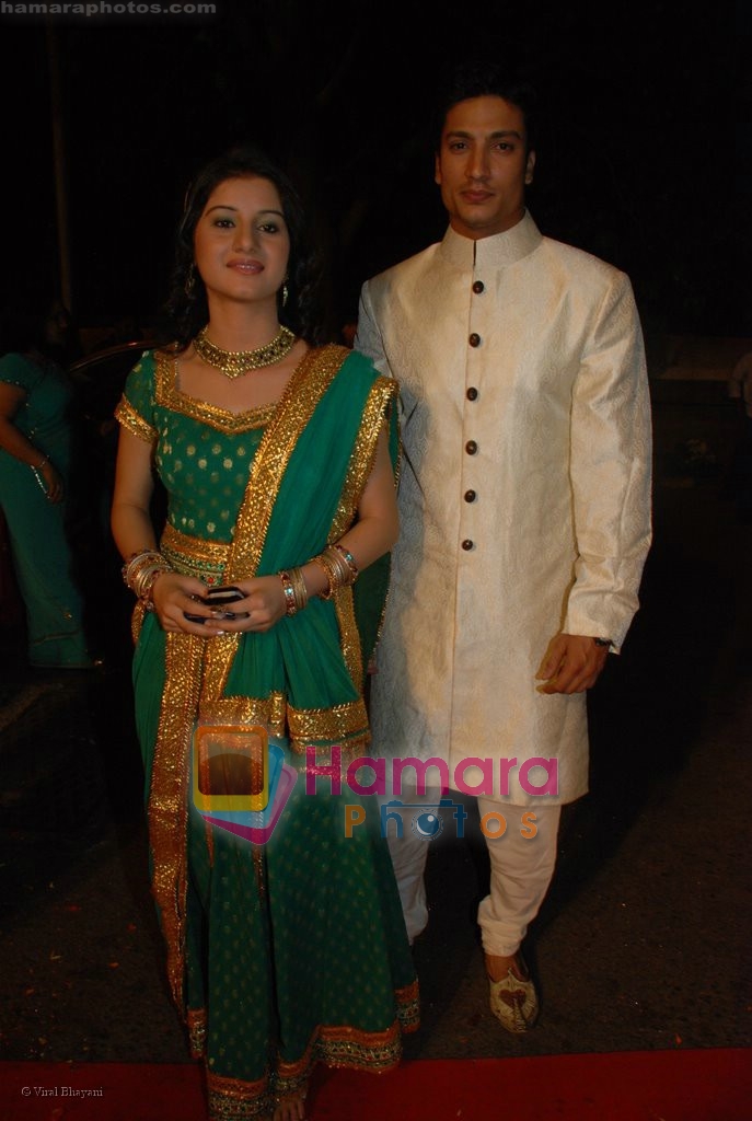 Anjali Abrol, Kapil Nirmal at Star Pariwar Awards on May 17th 2008 ...