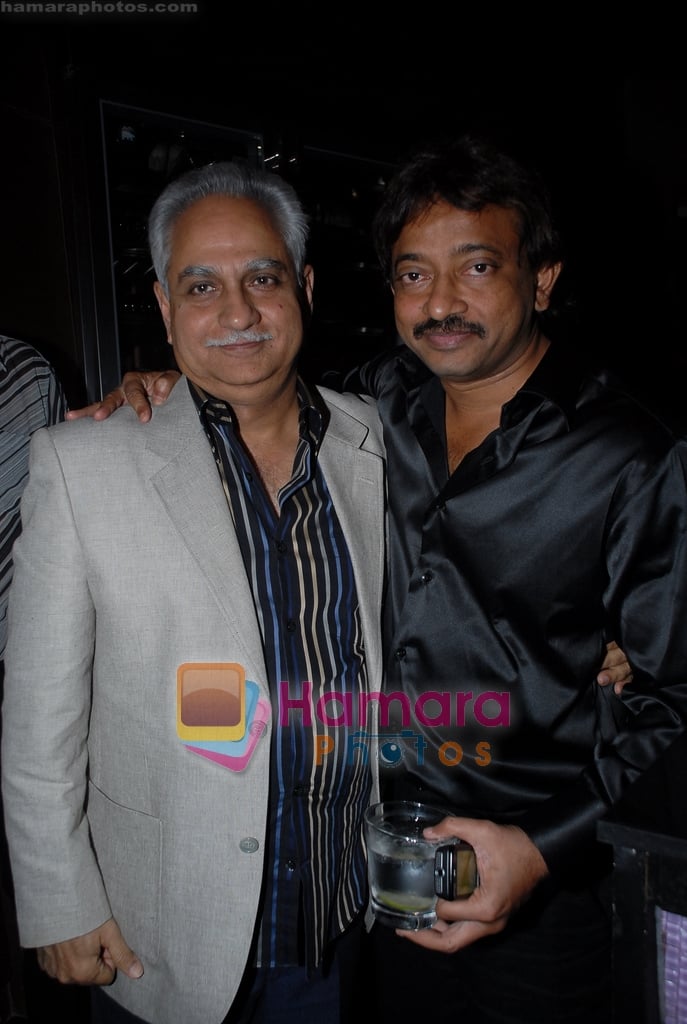Ramesh Sippy, Ram Gopal Verma at Sarkar Raj Premiere during IIFA in ...