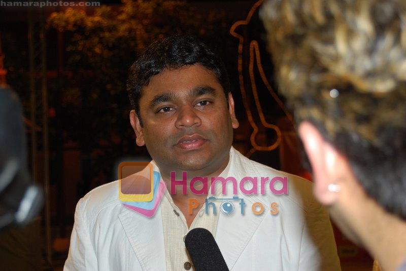 A R Rehman at the IIFA Awards Green Carpet on 9th June 2008 / A.R ...