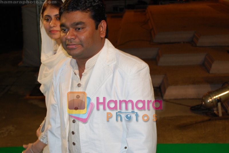 A R Rehman at the IIFA Awards Green Carpet on 9th June 2008 / A.R ...