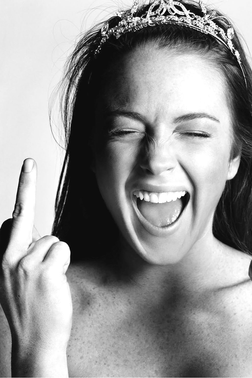 Lindsey Lohan for Tiara Photoshoot / Lindsay Lohan - Bollywood Photos