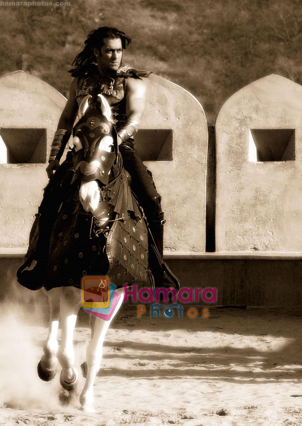 Salman Khan in the still from movie Veer / Veer - Bollywood Photos