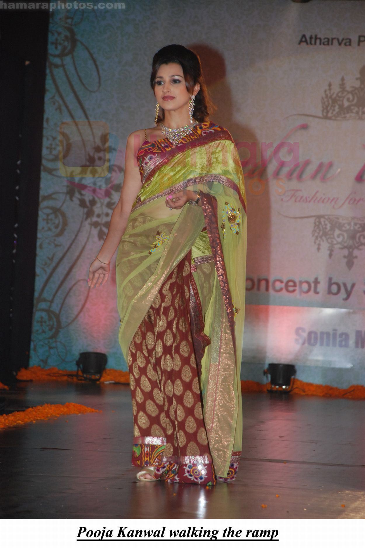 Pooja Kanwal Mahtani's catwalk debut on the eve of the launch of the ...