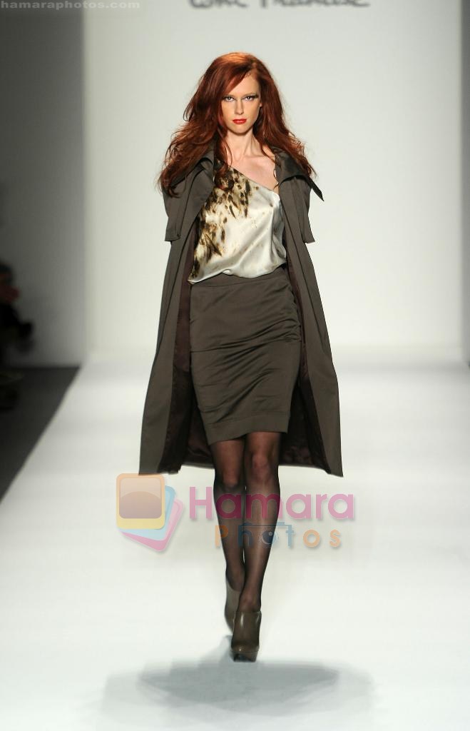 Model walk the ramp for Mercedes-Benz Fashion Week Fall 2011 ...