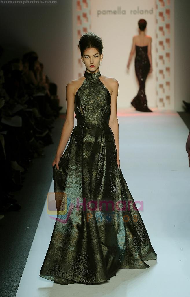 Model walk the ramp for Mercedes-Benz Fashion Week Fall 2011 ...