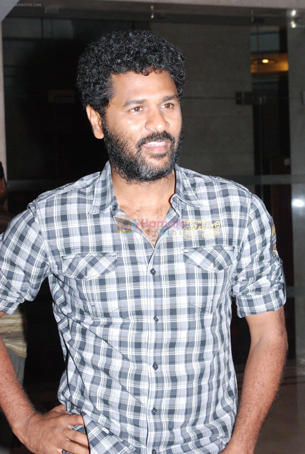 Prabhu Deva attends Vedi Movie Press Meet on 3rd September 2011 / Vedi ...