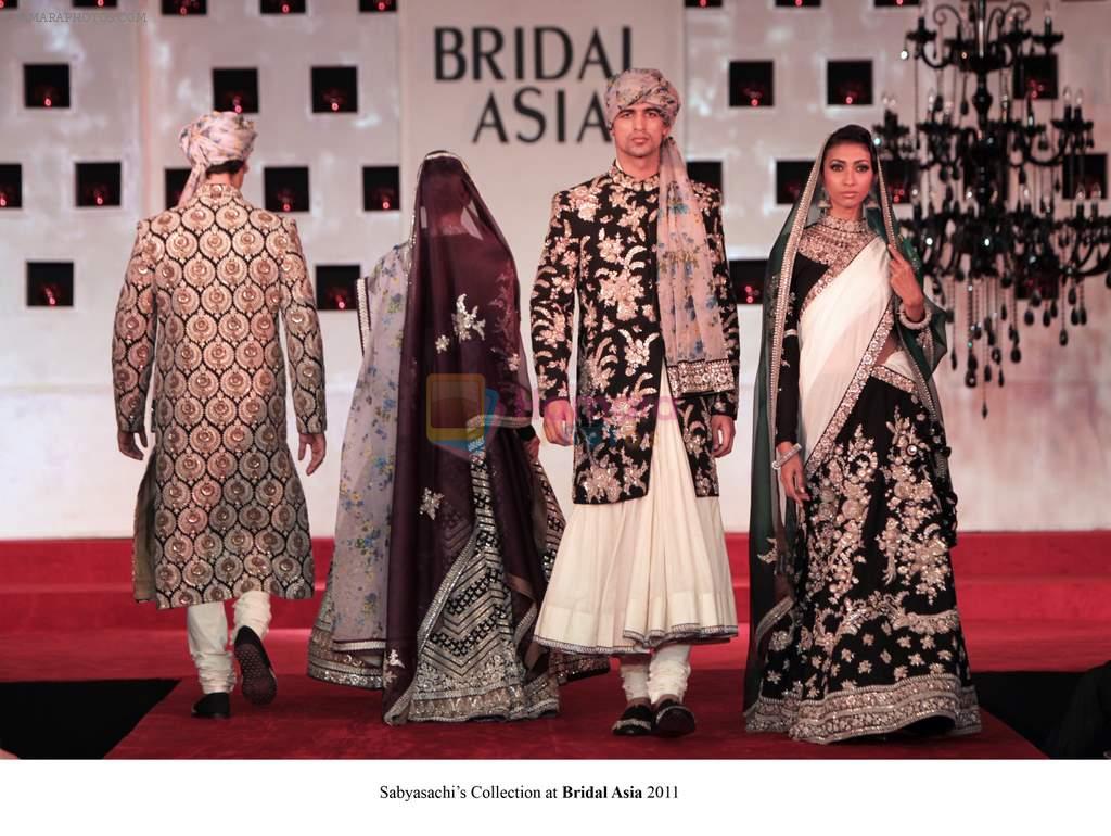 Model walk the ramp for Sabyasachi Show at Bridal Asia 2011 on 27th ...