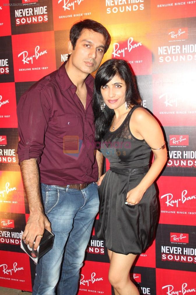 Sachin Khurana & Shibani Kashyap at Ray-Ban Never Hide Sounds 2011 in ...