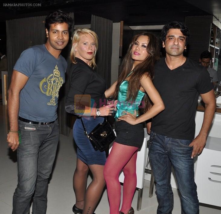 Ashish Dwyer, Eve Russell, Cyndy Khojol and Eijaz Khan at Gary ...