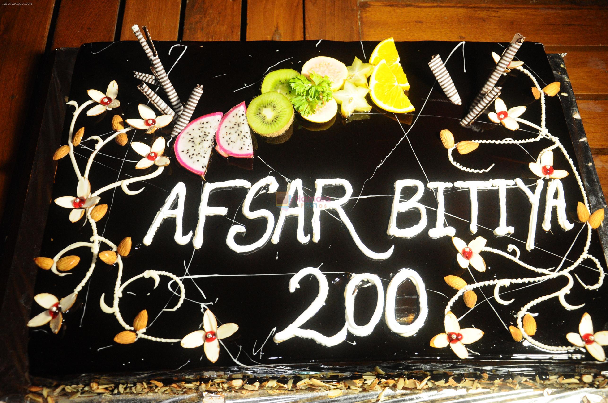 at the completion of 100 episodes in Afsar Bitiya on Zee TV by Raakesh ...