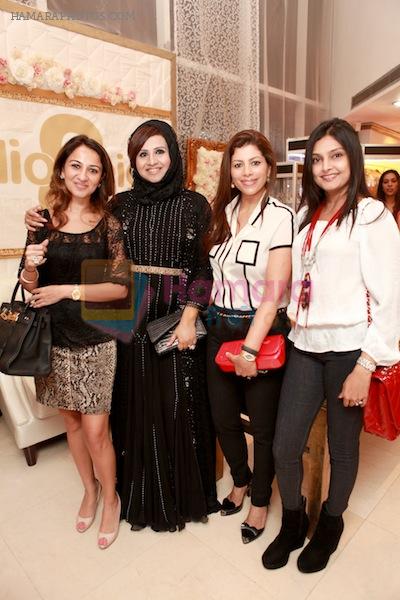 at Pooja Makhija's Eat Delete book launch with Sarah Belhasa in Dubai ...