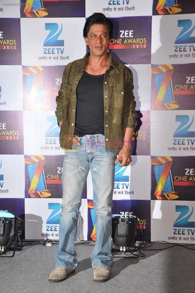 Shahrukh Khan at Zee Cine Awards press meet in Panchgani, Mumbai on ...