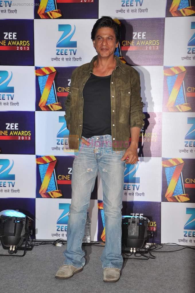 Shahrukh Khan at Zee Cine Awards press meet in Panchgani, Mumbai on ...