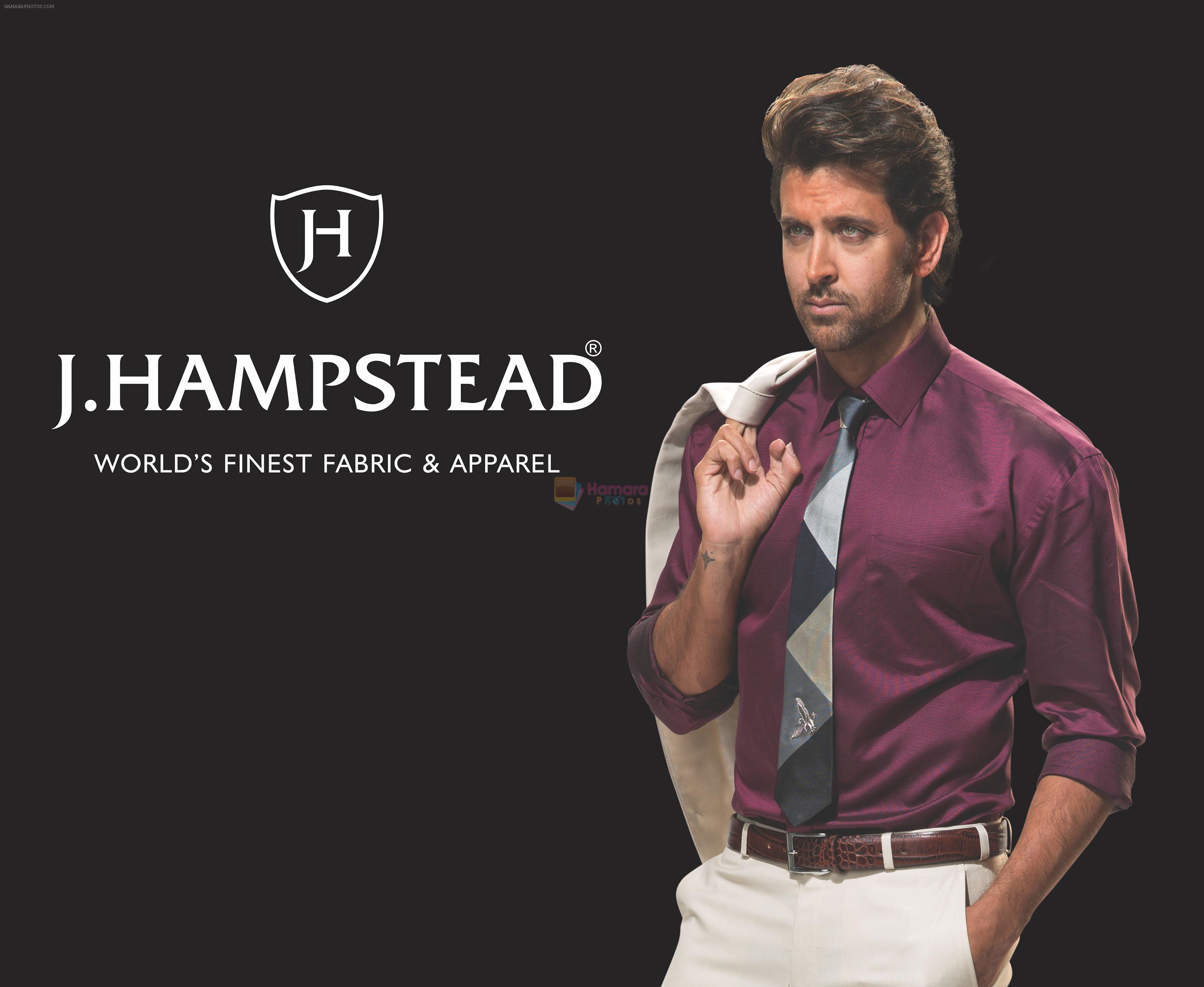 Hrithik Roshan as Brand Ambassador for J Hampstead / Hrithik Roshan ...