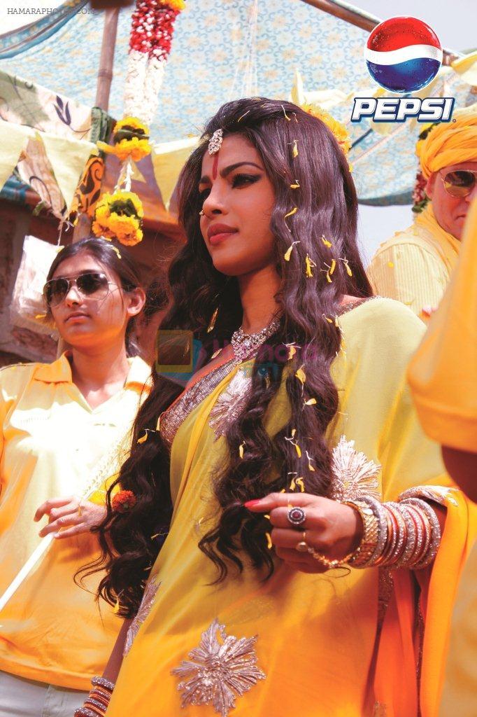 Priyanka Chopra in her spiritual diva look for Pepsi IPL Campaign ...