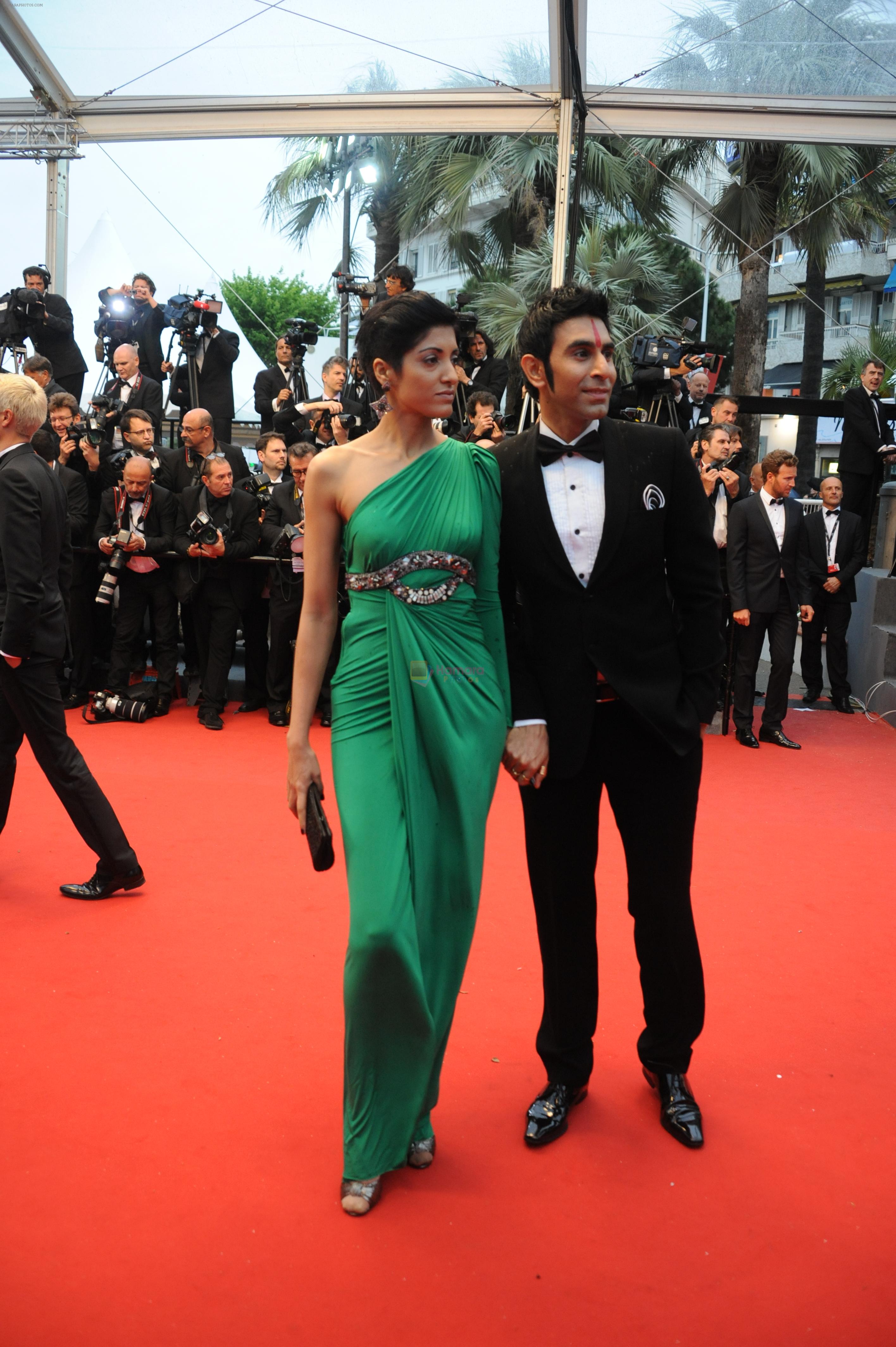 Sandip Soparkar and Jesse Randhawa on the red carpet in cannes day 1 on ...